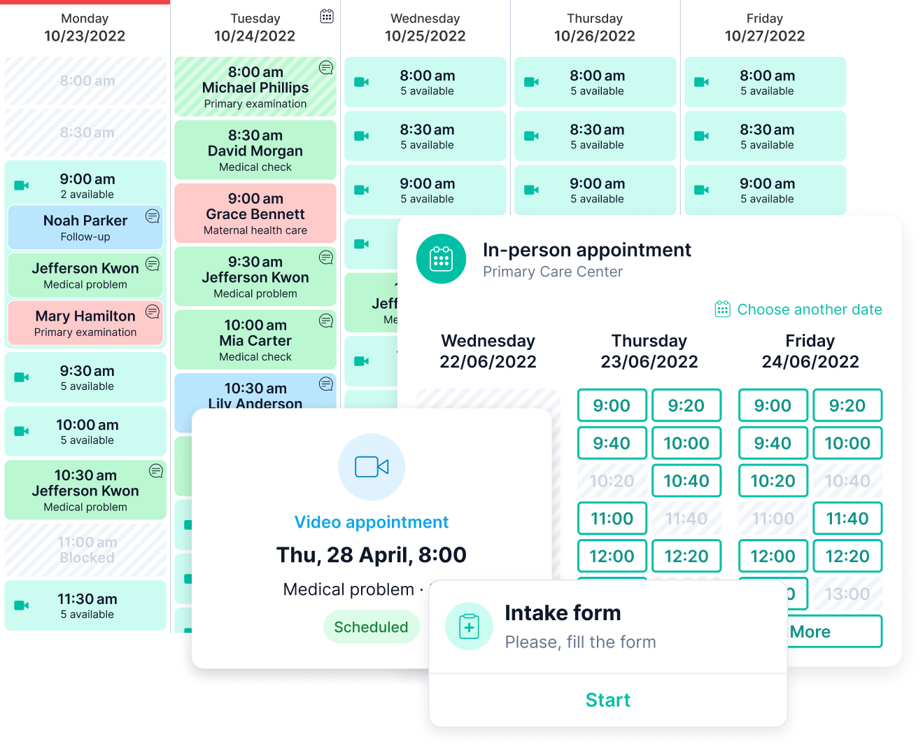 Telemedicine, Scheduling, Digital Check-In | Healee White Label